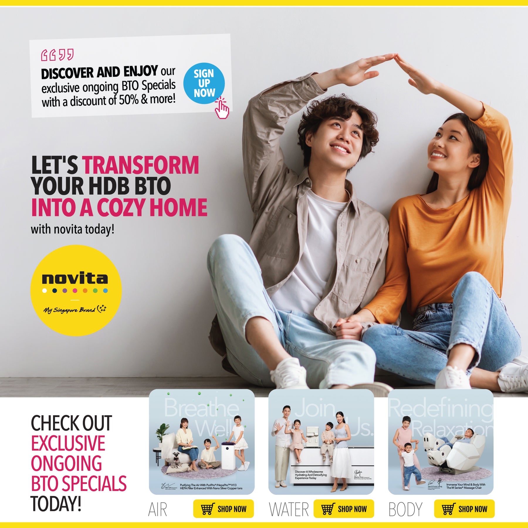 novita eStore - Aspire for Total Wellness In Air.Water.Body