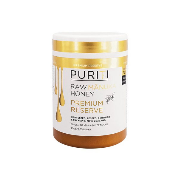 PURITI Premium Reserve Raw Manuka Honey UMF 26+ | MGO 1300 - novita SG